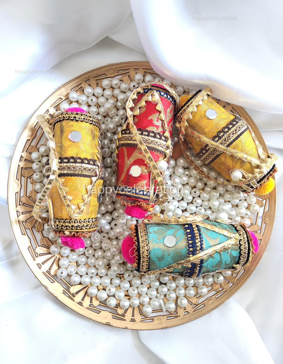 Mini Decorative Dholak Box, Cash/dry Fruit Box Haldi Mehndi and Sangeet ...