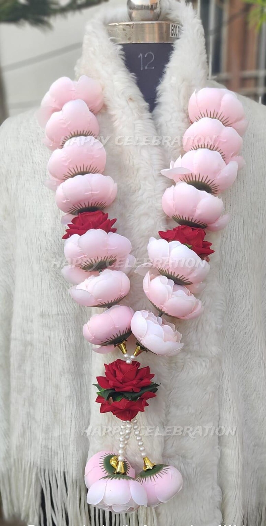 Artificial Flower Jaimala Garland for Bride and Groom Flower Varmala ...