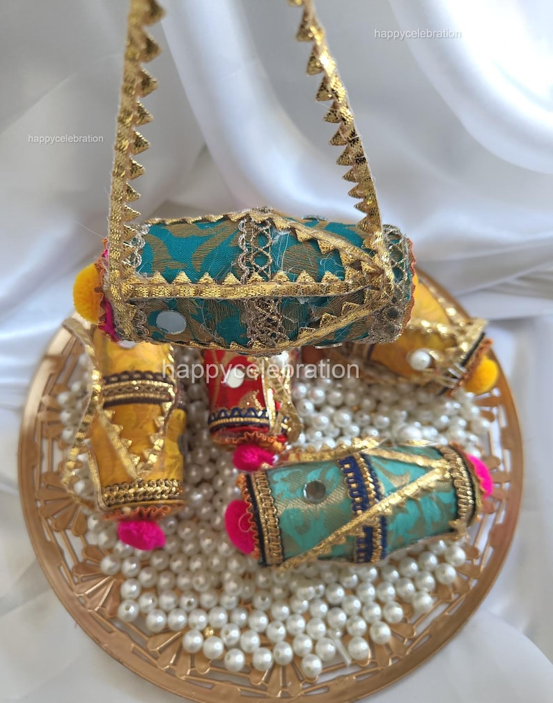 Mini Decorative Dholak Box, Cash/dry Fruit Box Haldi Mehndi and Sangeet ...