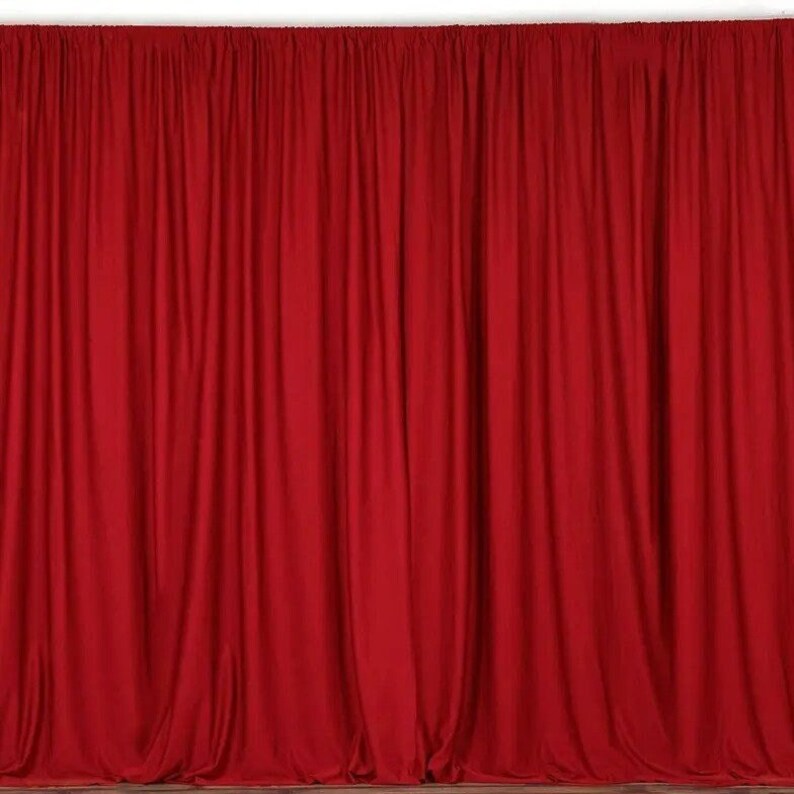 5x10 Feet Stern Backdrop Curtain, Stage Backdrop, Backdrop Curtain ...