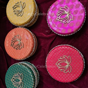Traditional Indian Wedding Favors- Steel Ladoo Boxes, Lohri , Makar ...