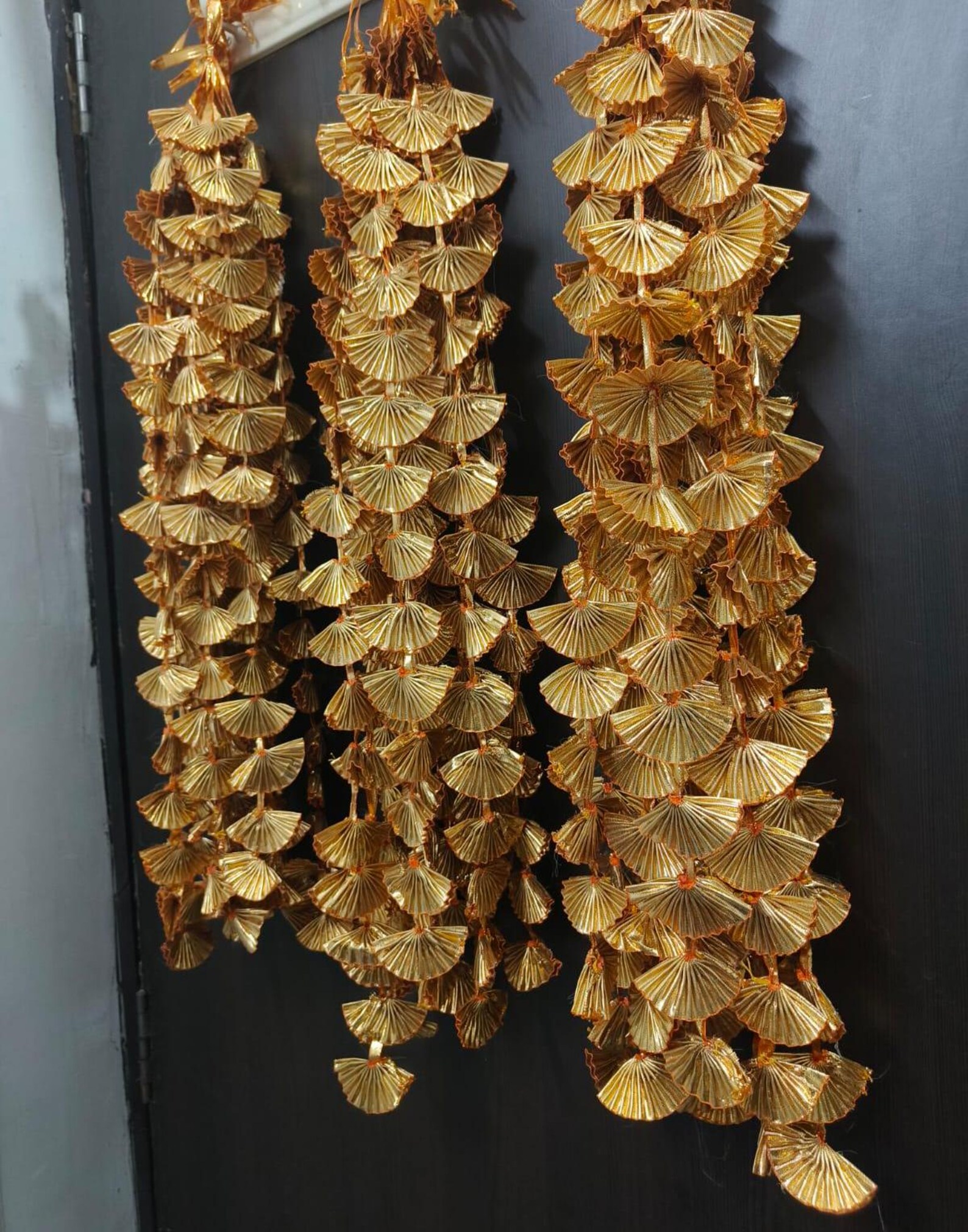 Golden Gota Bunch Garlands for Wedding Backdrops&event Decor|indian ...