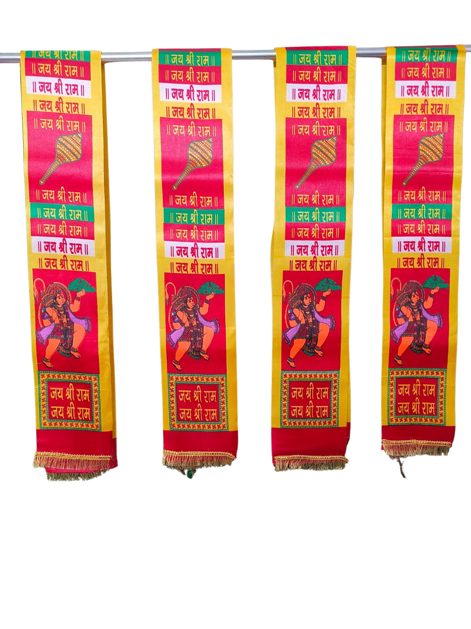 Hanumanji Silk Scarf|sacred Pandit Dupatta for Divine Meditation ...
