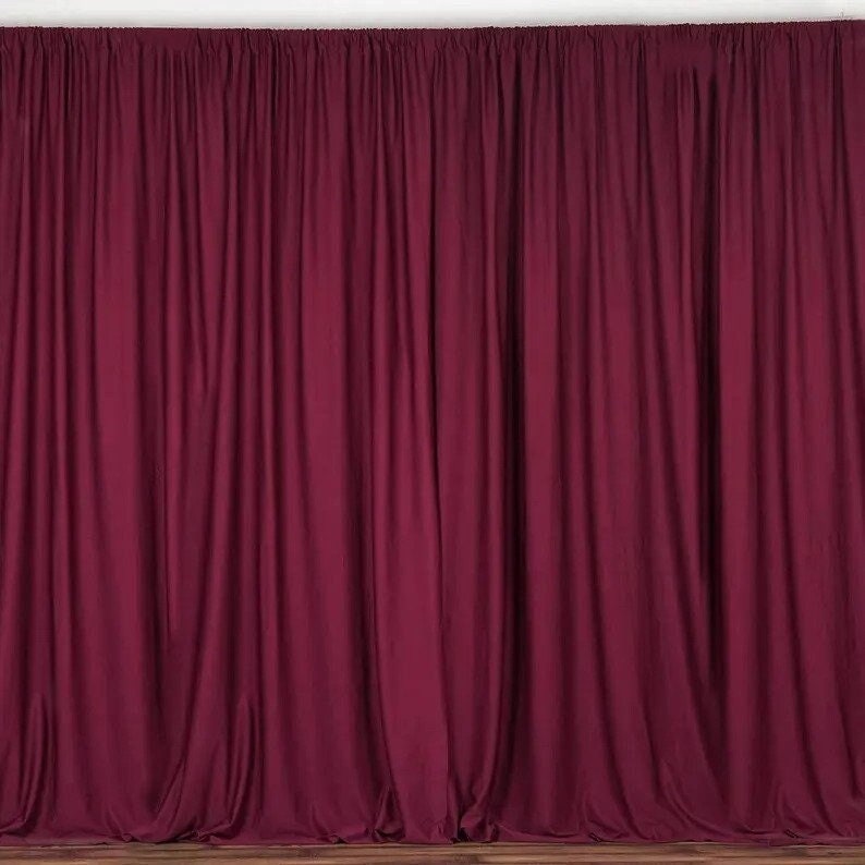 5x10 Feet Stern Backdrop Curtain, Stage Backdrop, Backdrop Curtain ...
