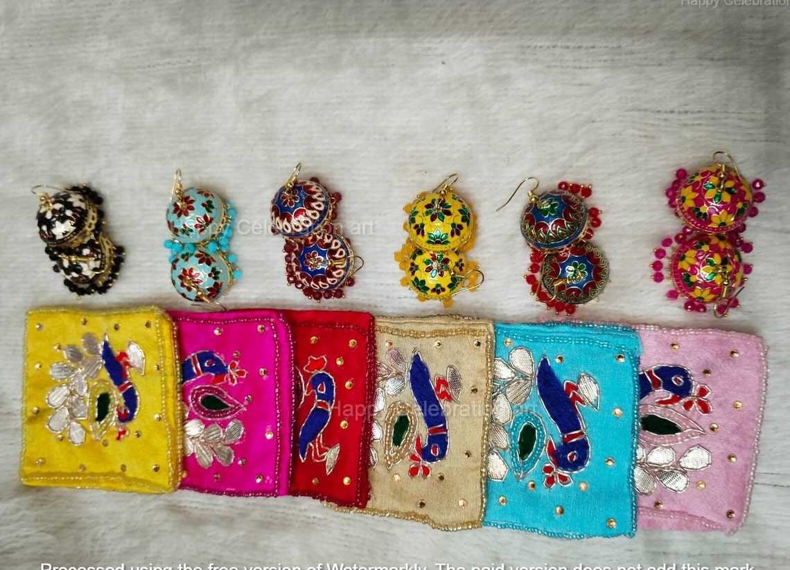 Rakhi Special Gift Combo, Haldi Mehendi Gift Combo. Bhaji Gift, Pouch ...