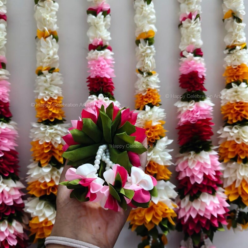 Pink Garland - Etsy