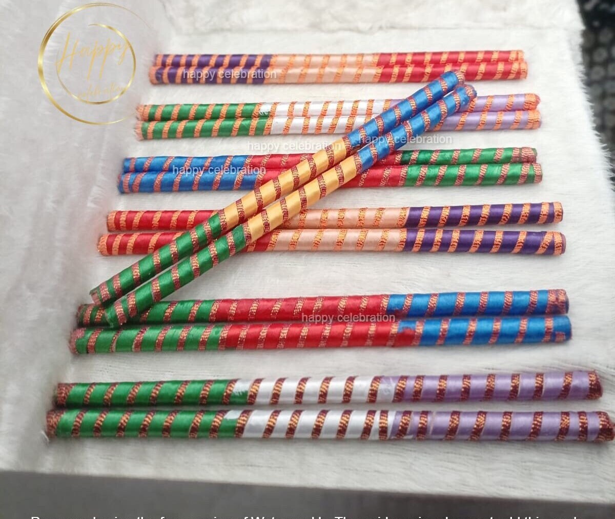 Authentic Indian Dandiya Sticks: Perfect for Garba Navaratri ...