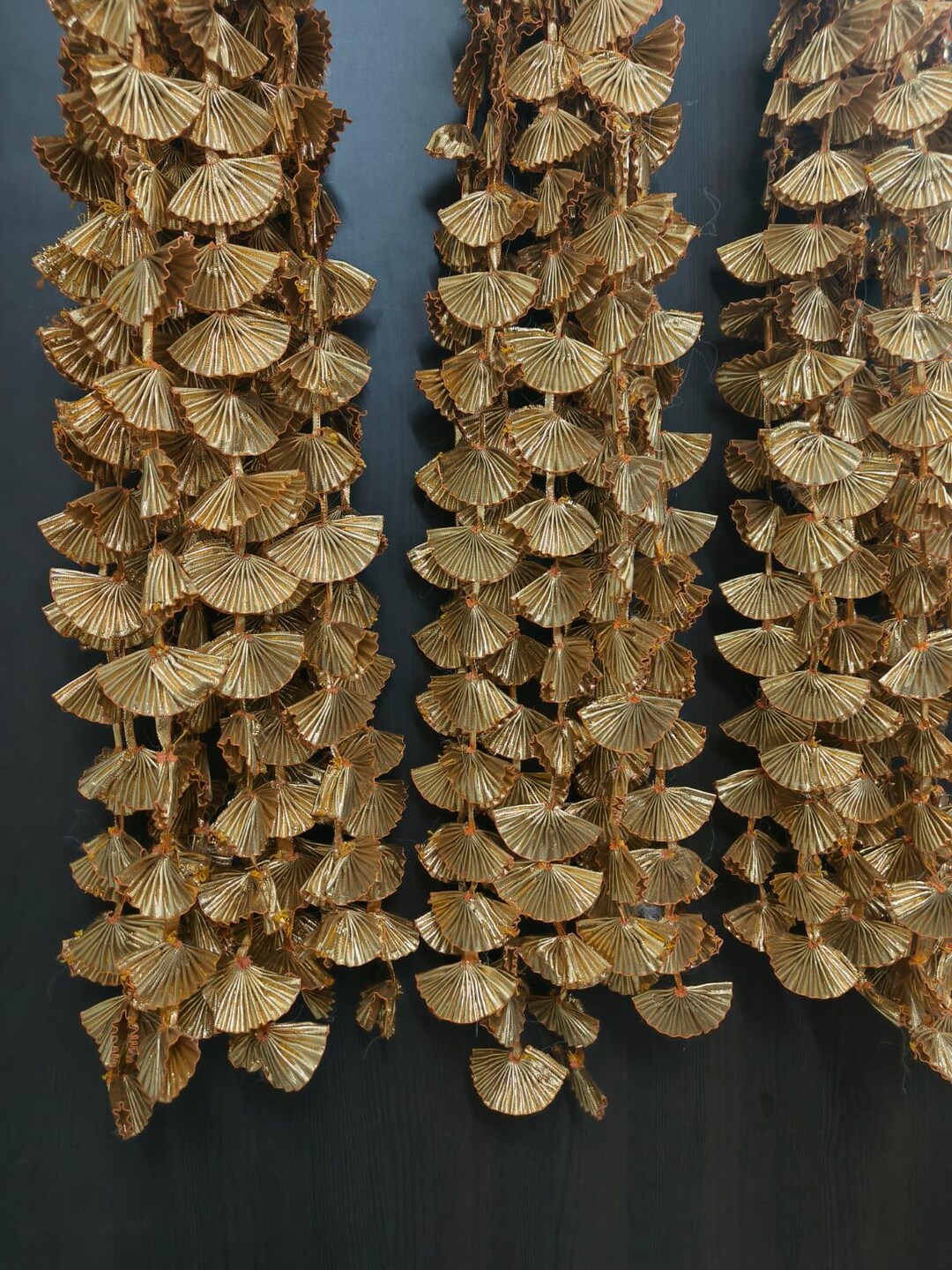 Golden Gota Bunch Garlands for Wedding Backdrops&event Decor|indian ...