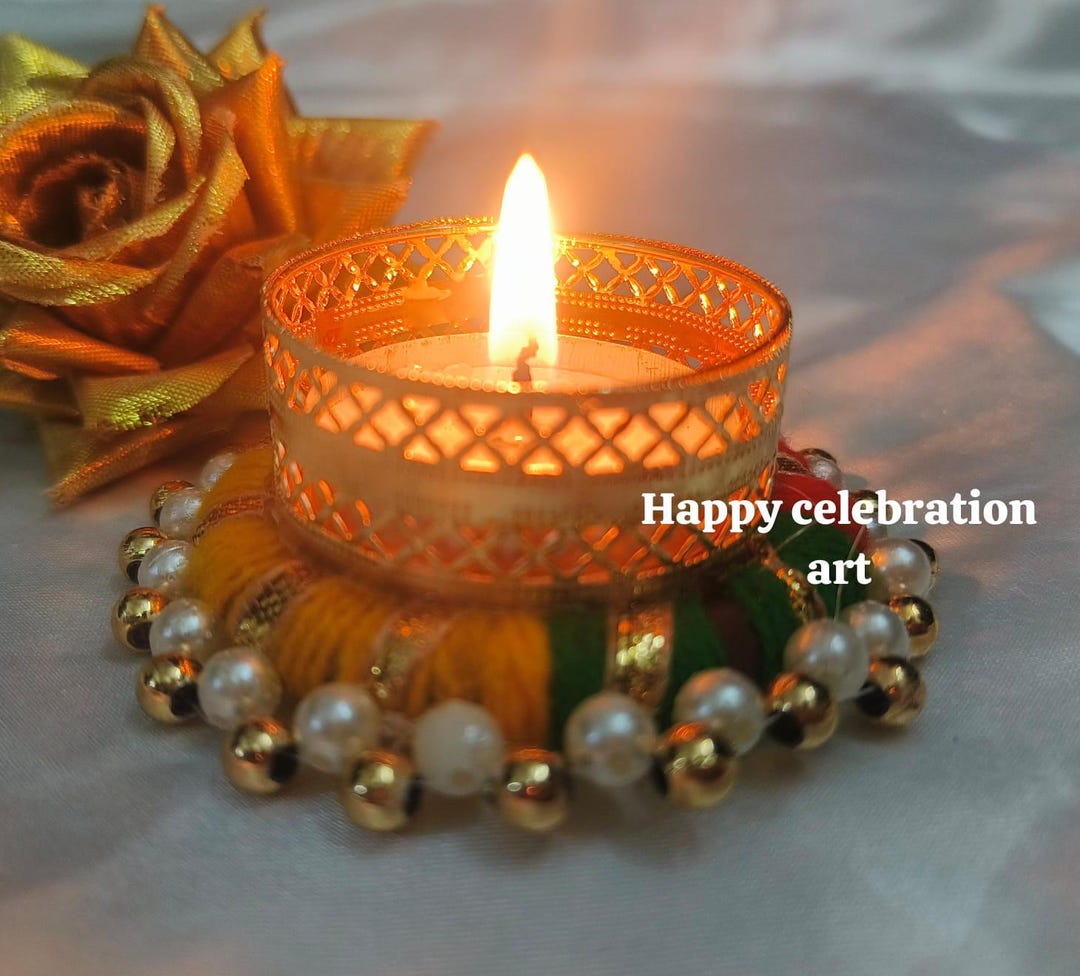 Multi T Light Candle Candle Holder for Diwali Decoration,stage Backdrop ...
