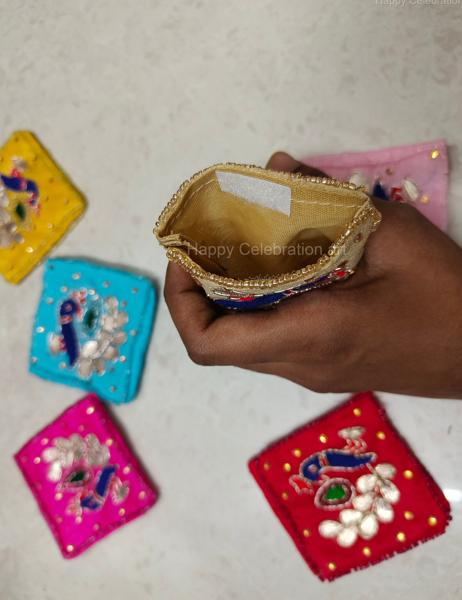 Rakhi Special Gift Combo, Haldi Mehendi Gift Combo. Bhaji Gift, Pouch ...