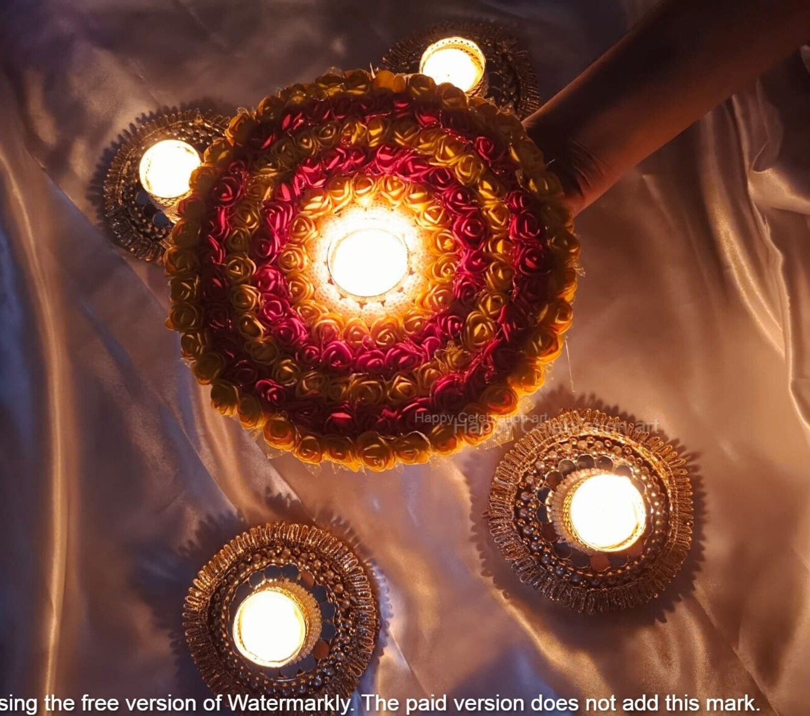 Karthigai Deepam Festival Rangoli Set,diy Rangoli Set Reusable ...