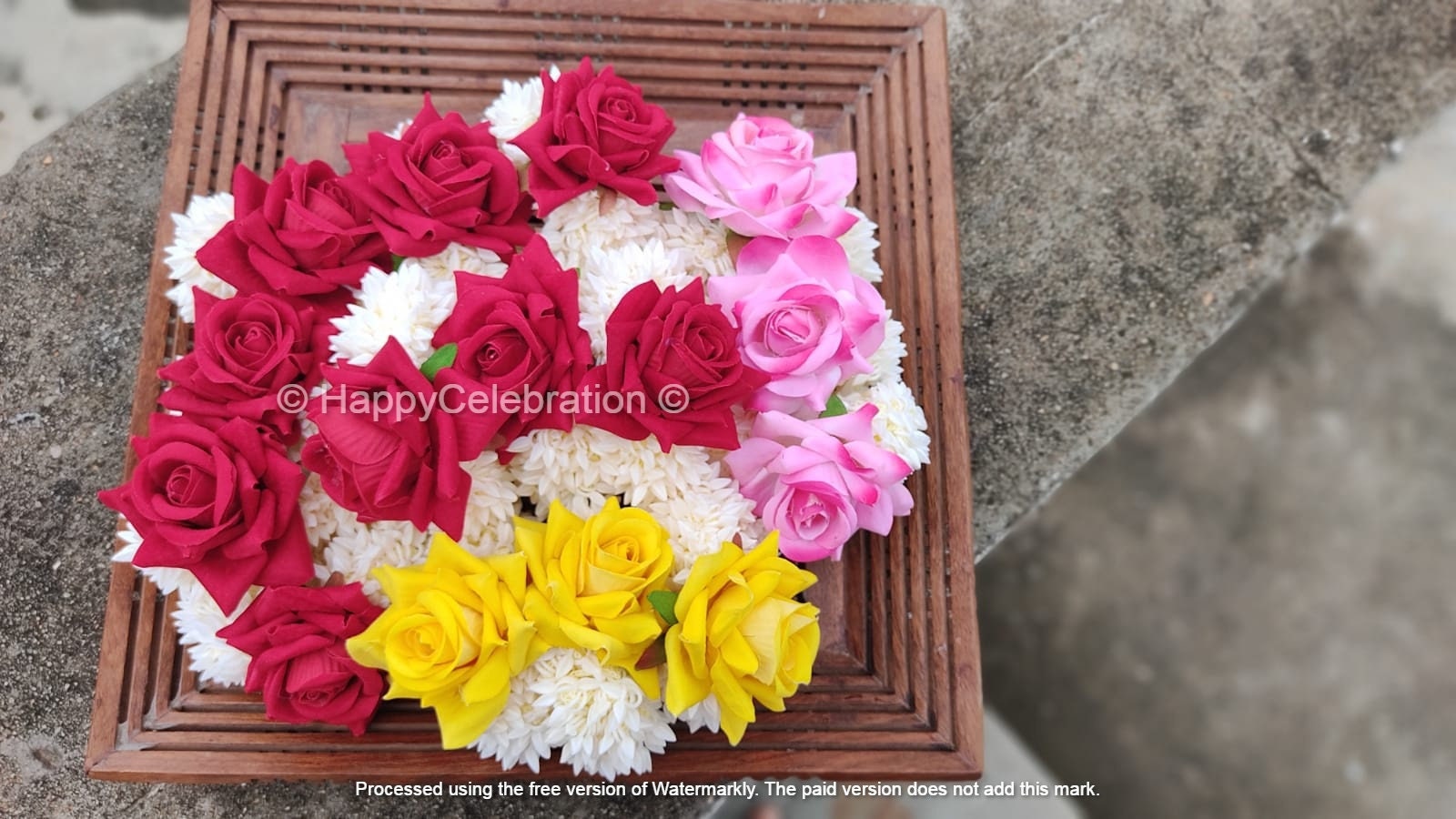 Rose Jasmine Wedding Gajra Hair Accessorieshand Gajra - Etsy