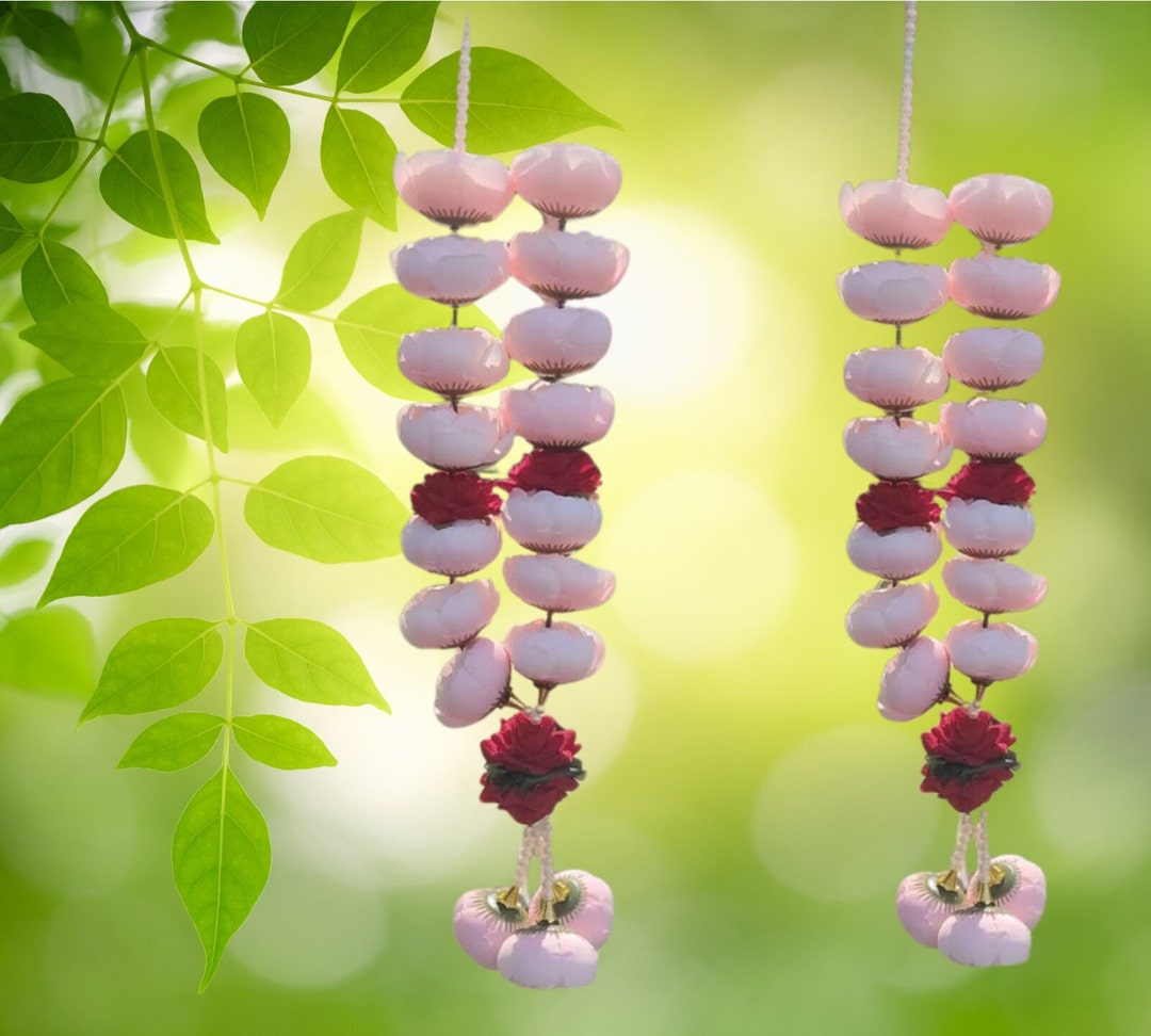 Handmade Flower Jaimala Garland Pair: Indian Wedding Mala, 28 Inch - Etsy