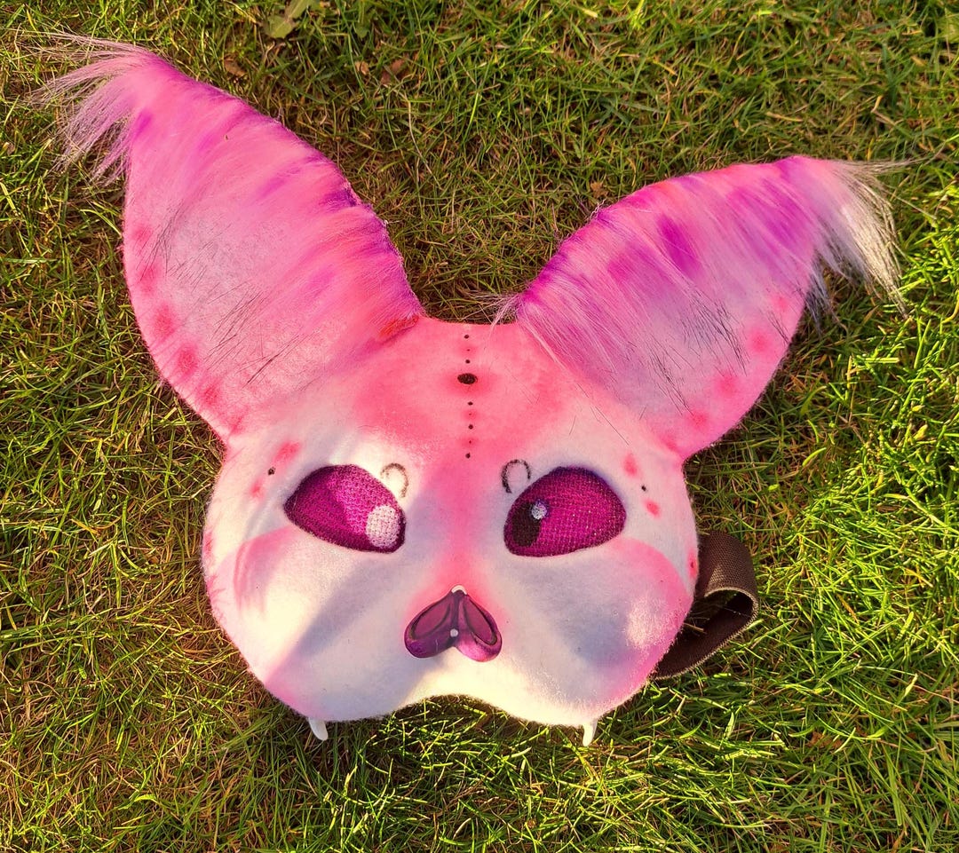 Halloween Pink Bat Therian Mask! ( NEED GONE ) - Etsy