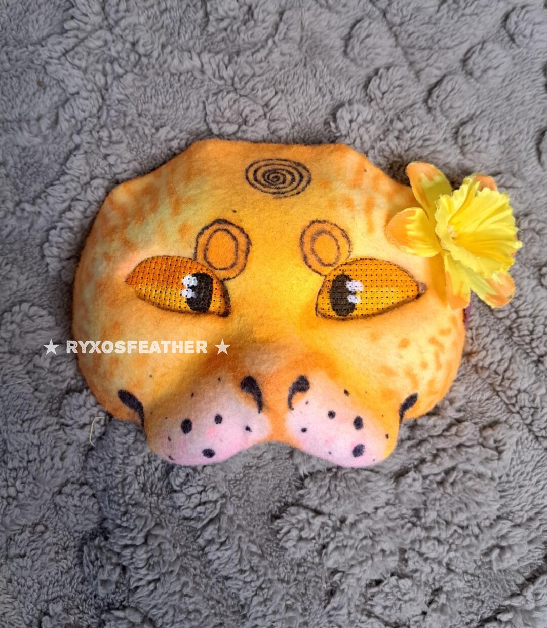 Sunset Gecko Therian Mask! (need Gone Asap) - Etsy