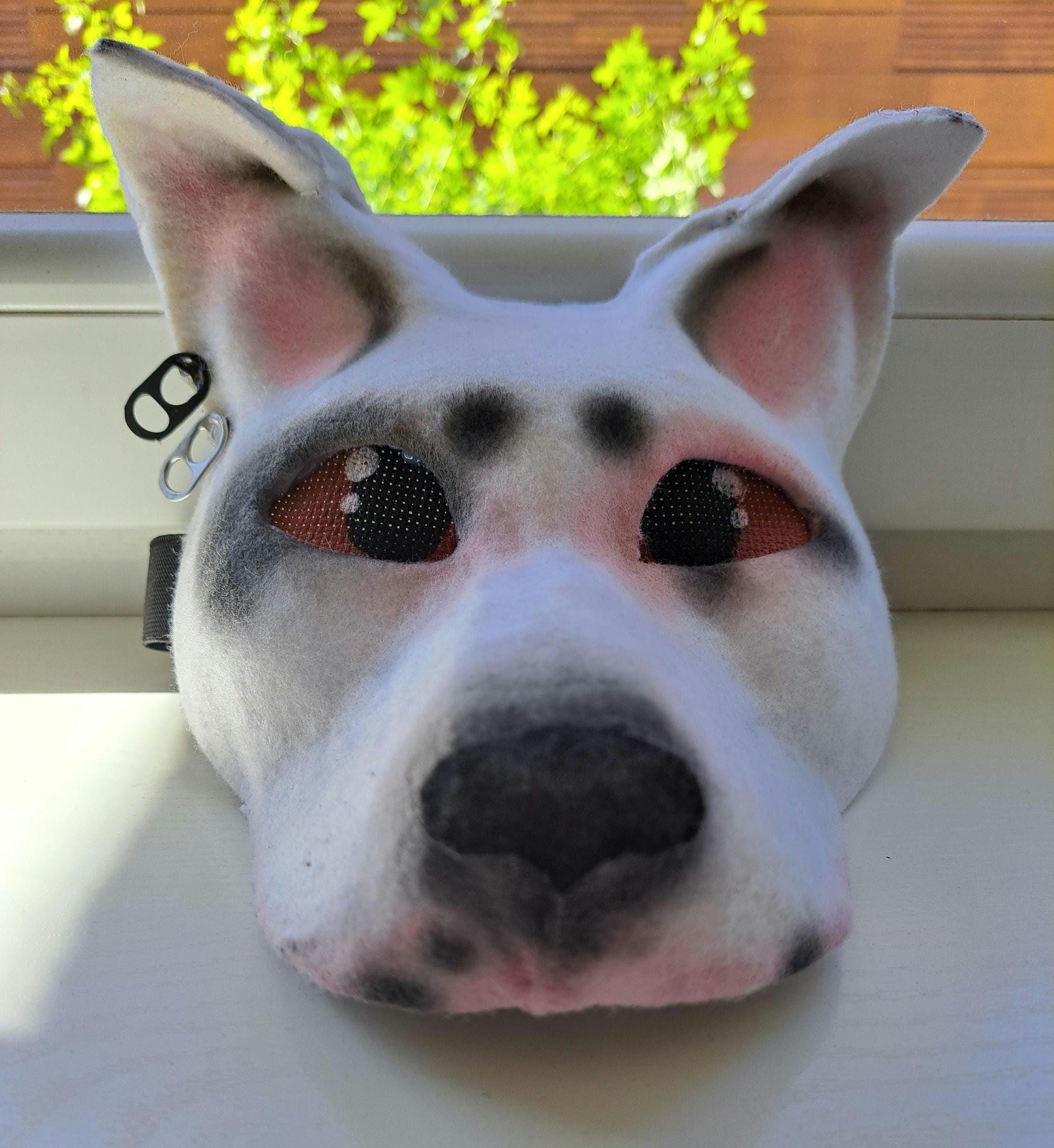 American Pitbull Terrier Mask! - Etsy