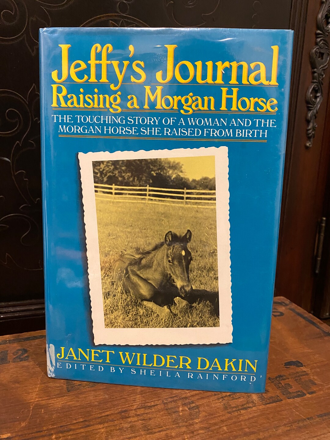 Jeffy's Journal Raising a Morgan Horse/ Janet Wilder Dakin/ 1990 - Etsy
