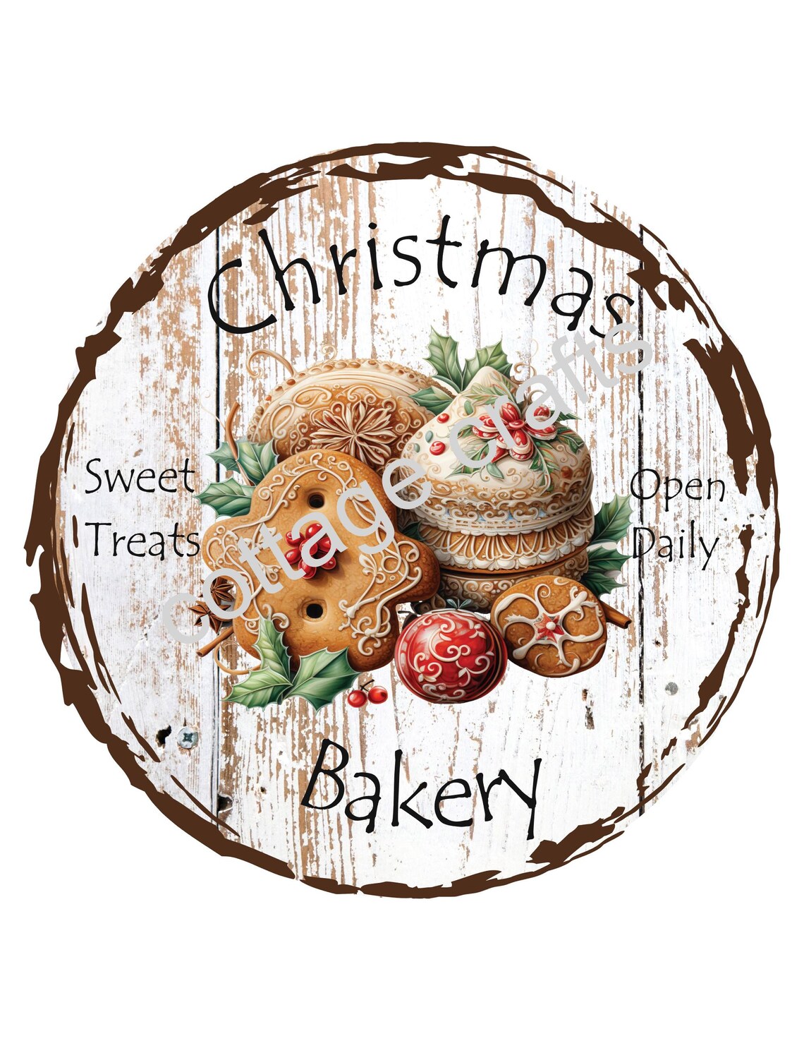 Christmas Bakery - Etsy