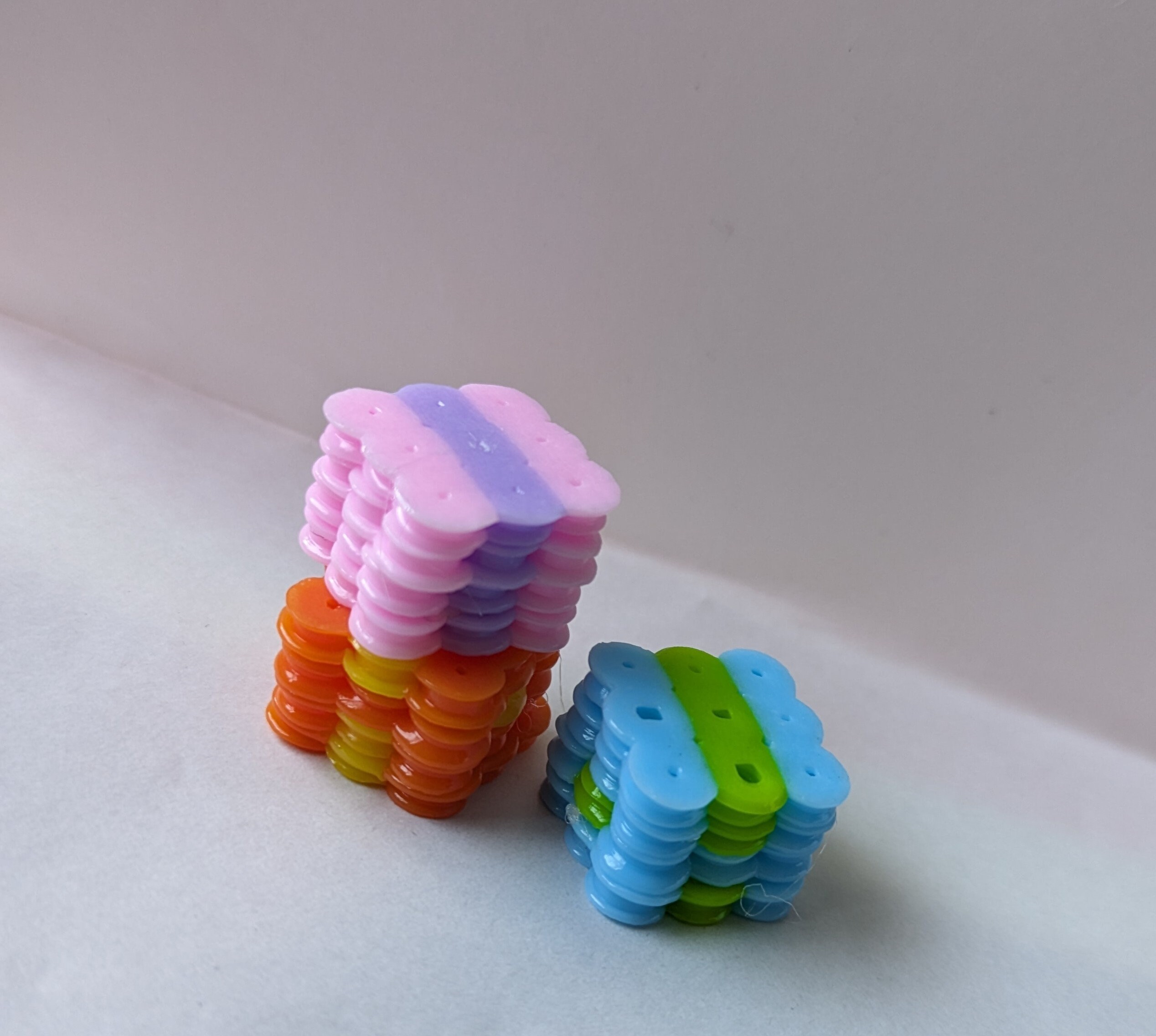 Hama Beads Miniature Building Stacking Blocks - Etsy