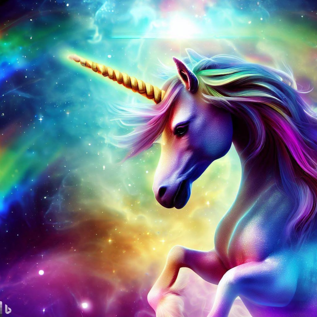 Four Unicorn Digital Prints - Etsy