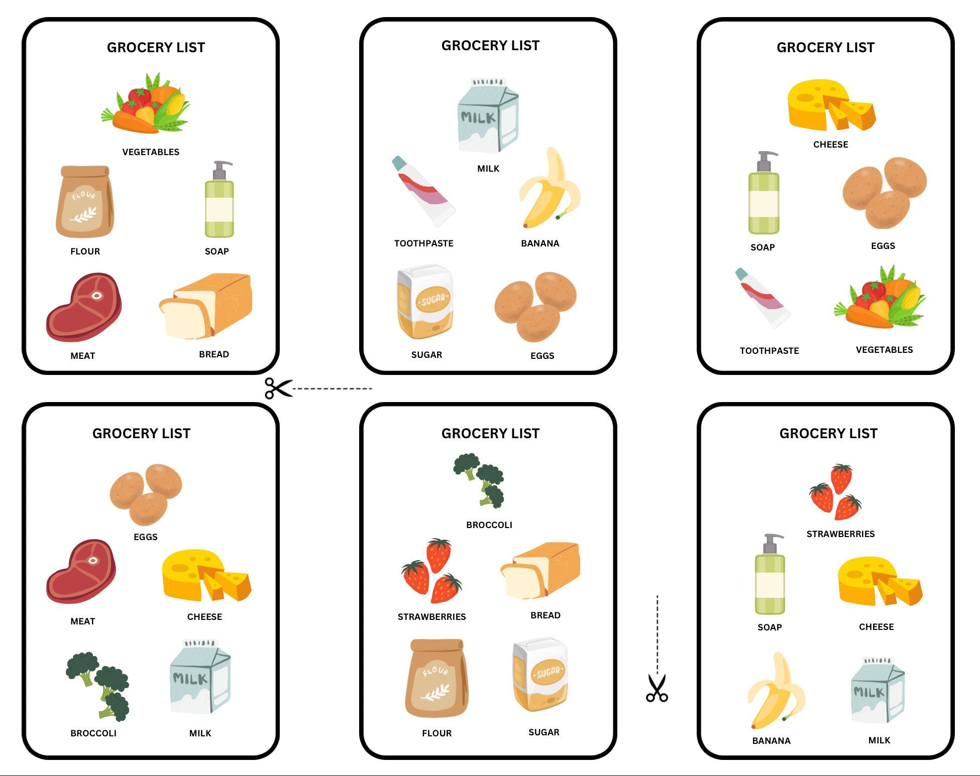 Grocery Shop, Pretend Play, Preschool Printable, Toddler Activity ...