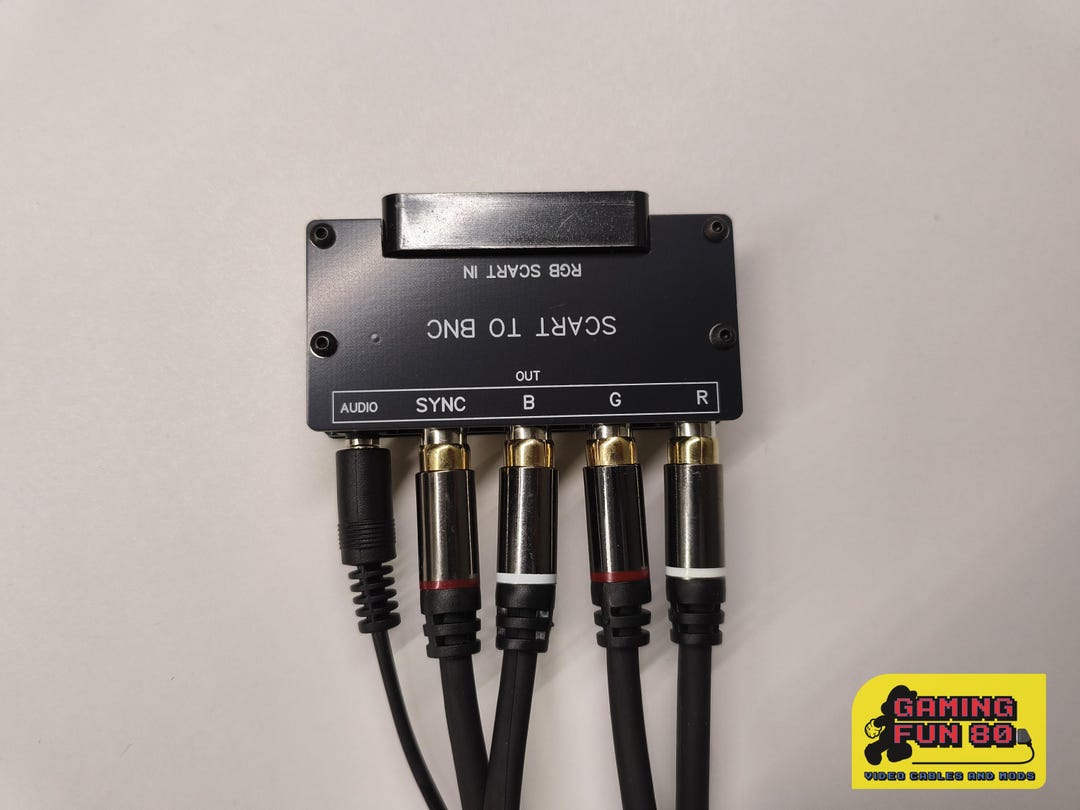 Sony PVM/BVM - RGBS Scart-Buchse auf BNC-Adapter - Etsy.de