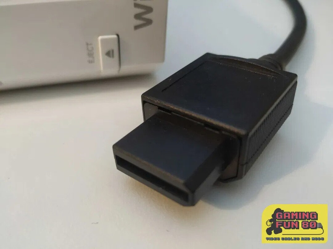 Nintendo Wii Pal RGB Csync Scart Cable Etsy UK
