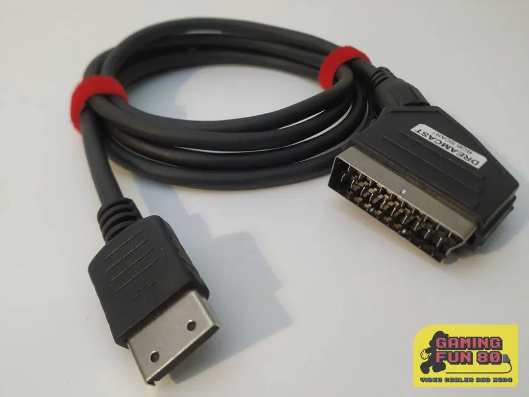 Sega Dreamcast Scart RGB Csync Cable - Etsy