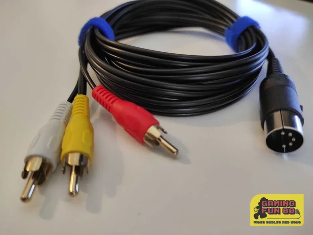 Commodore C64 - AV Video Cable - Etsy