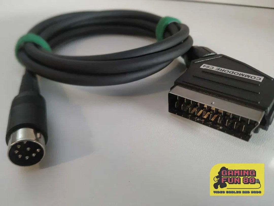 Commodore C64 - Scart S-video Cable - Etsy