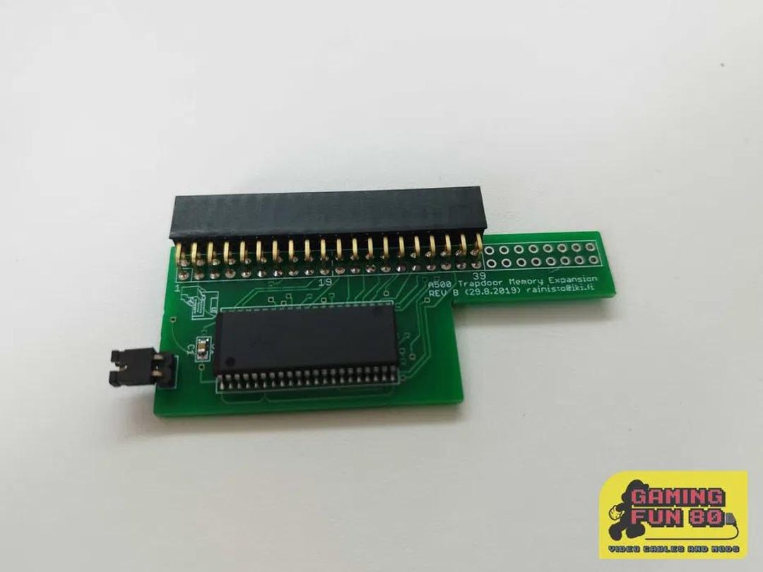 Commodore Amiga 500 - 512k Memory Expansion - Etsy