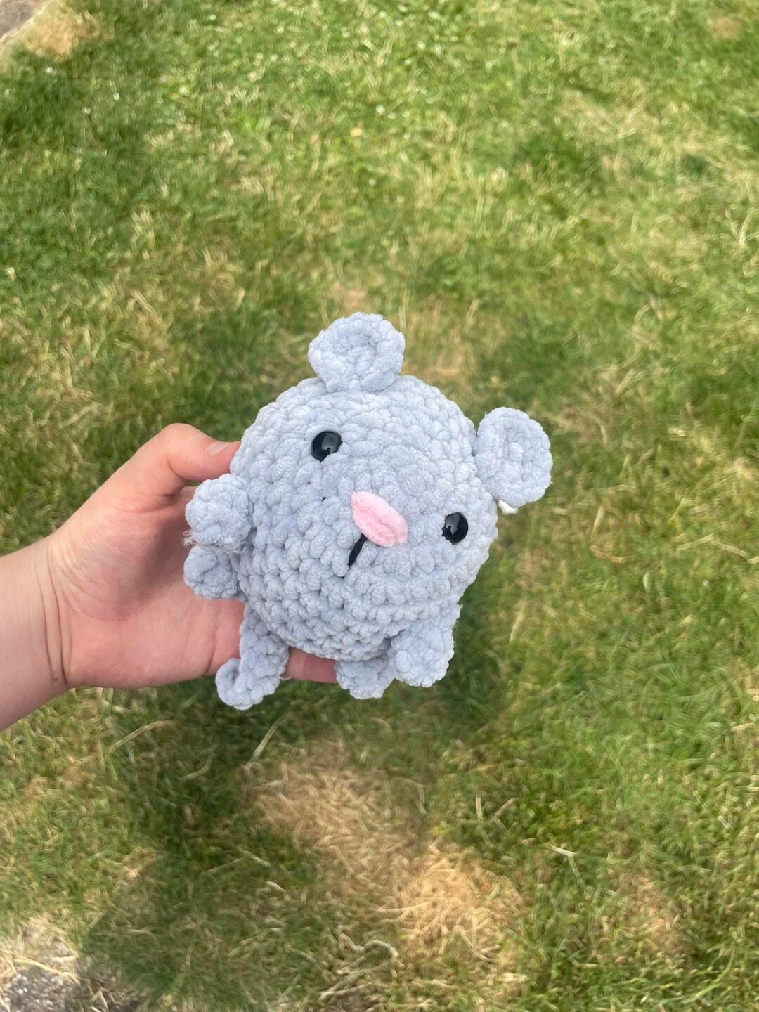 Crochet Pattern Chunky Mouse - Etsy