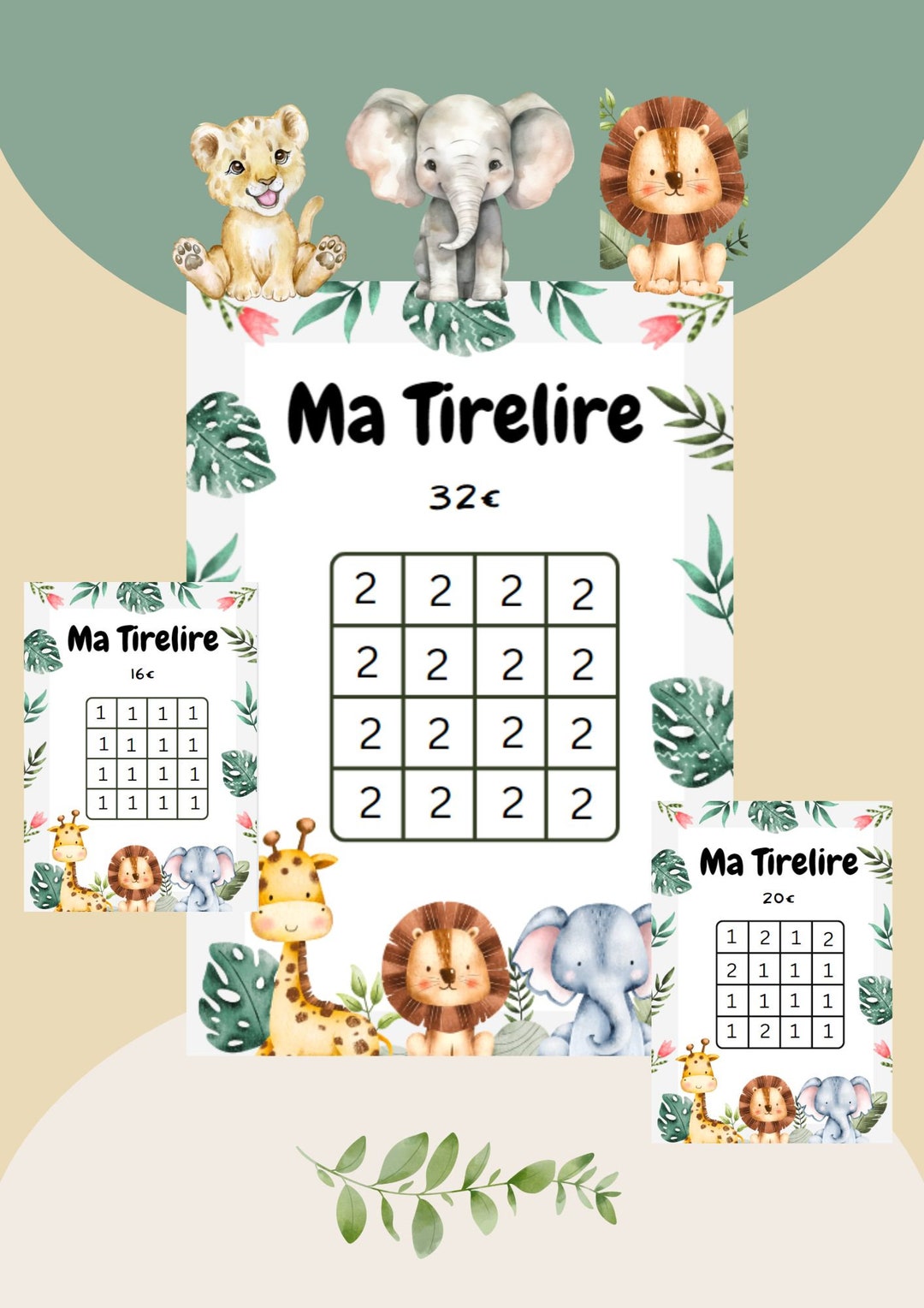 "my Piggy Bank" Challenge for Children - Etsy