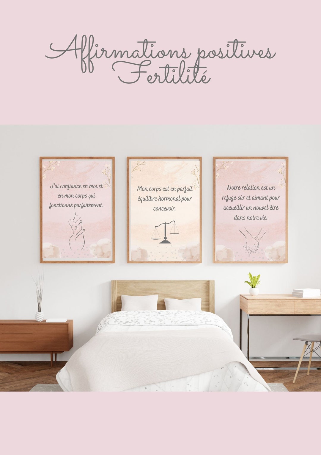 Pack Positive Affirmations Fertility Posters - Etsy