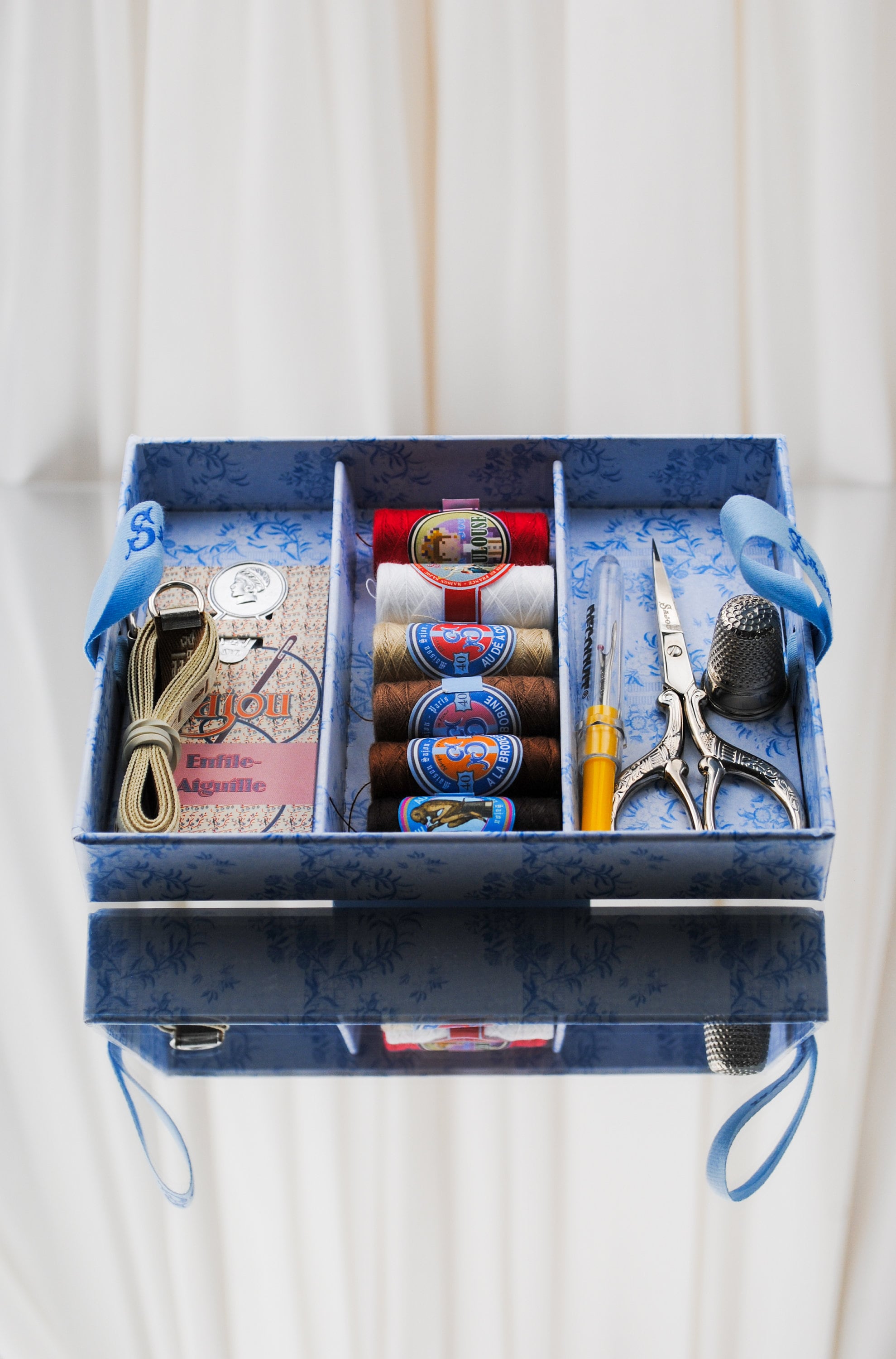 Sajou Filled Sewing Box-french Provinces - Etsy