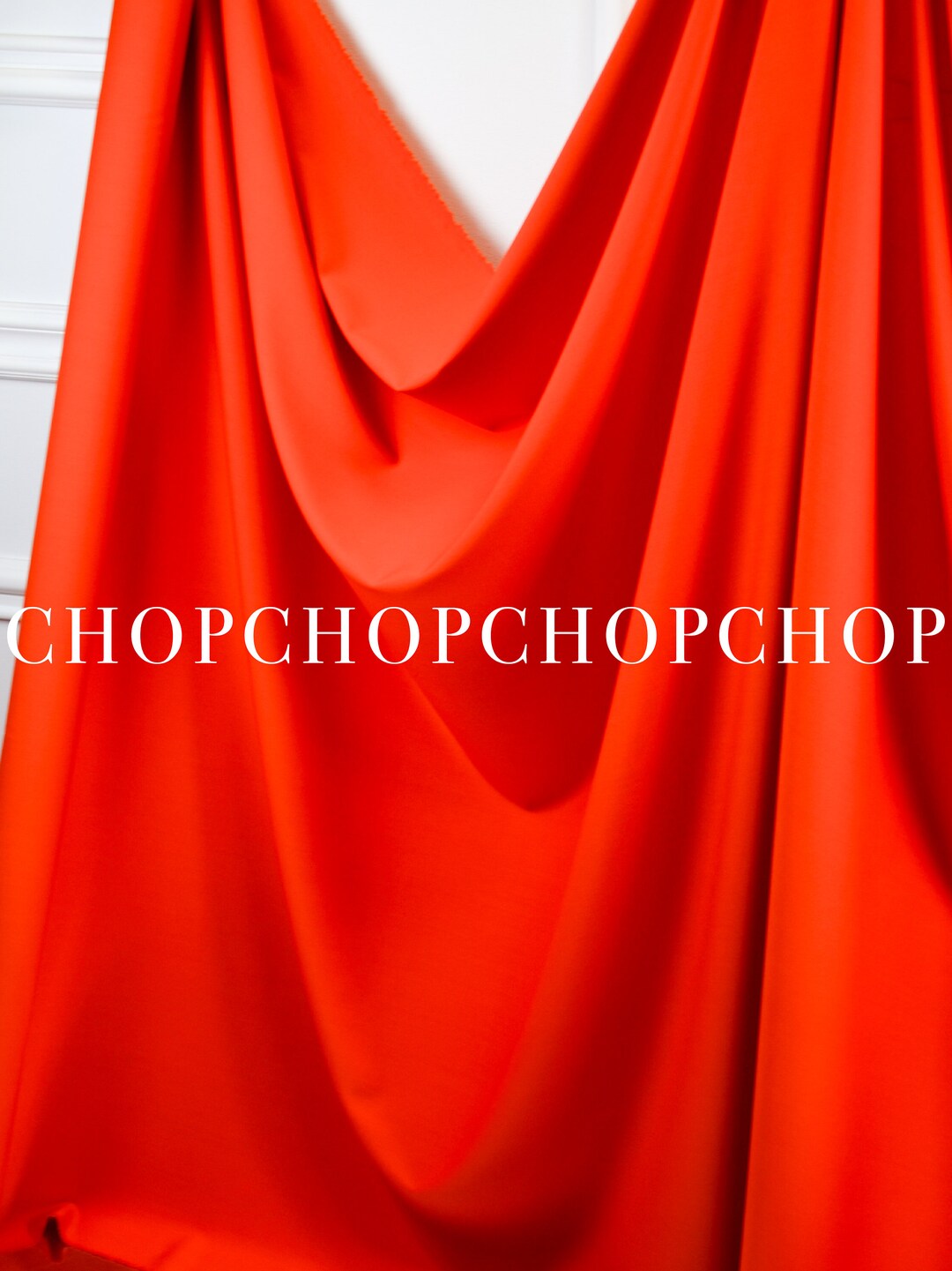 Scarlet Red Color Fabric Made From Wool. Price by 2.00 Meters. - Etsy