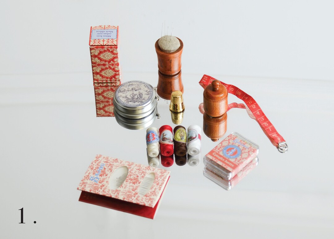 Sajou Red Deluxe Sewing Gift Set - Etsy