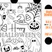 Giant Halloween Coloring Page, Fall Fun Coloring, Large Coloring Page ...