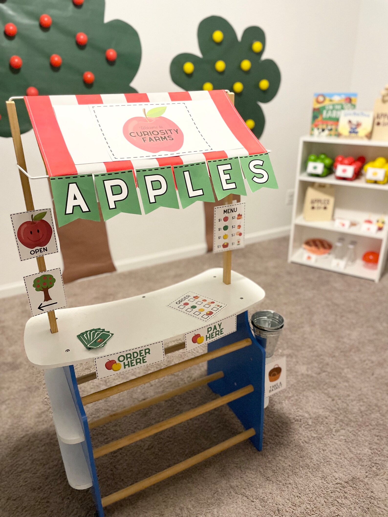 Digital Download: Apple Orchard Dramatic Play, Printables, Apple ...