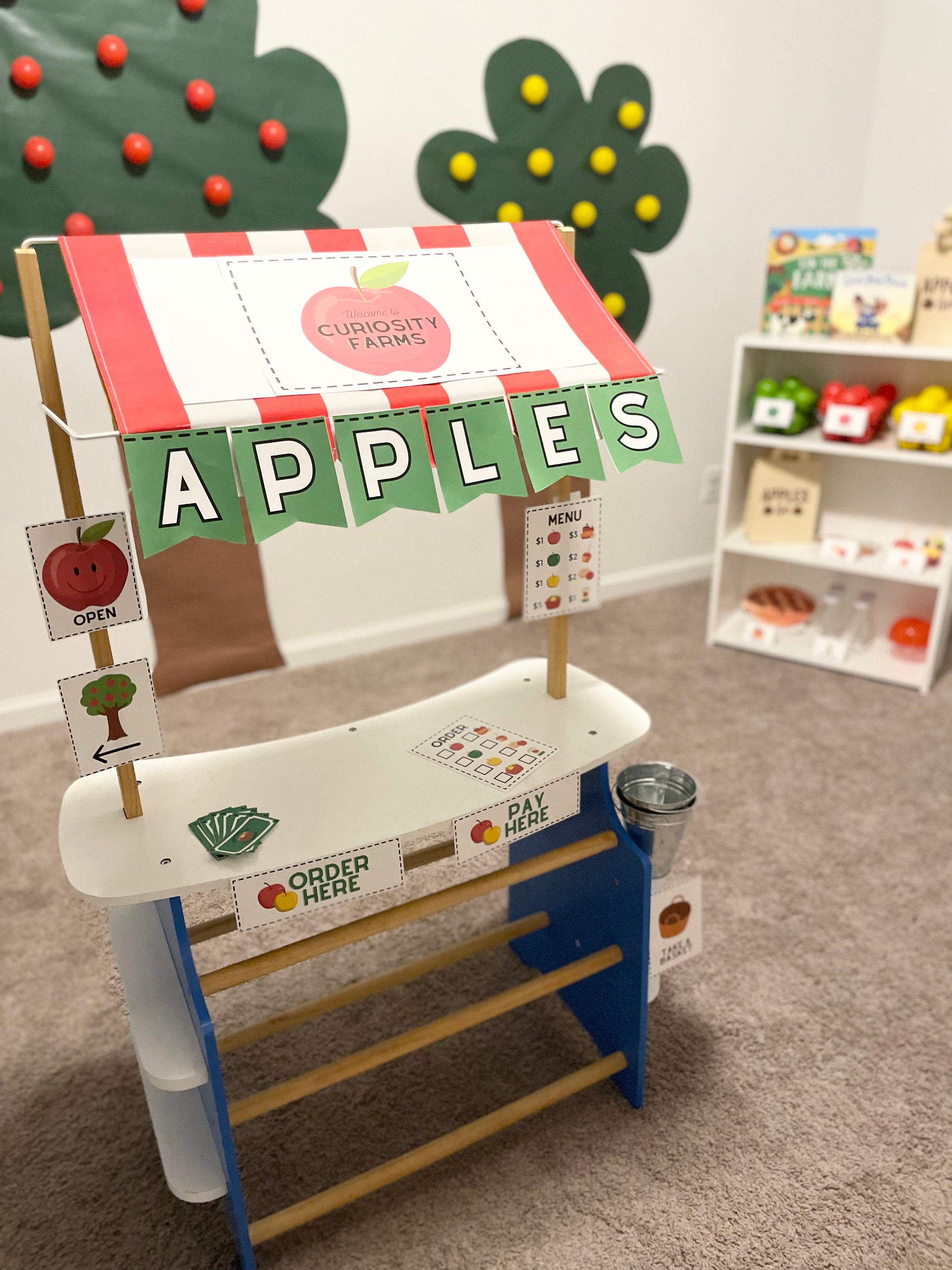 Digital Download: Apple Orchard Dramatic Play, Printables, Apple ...