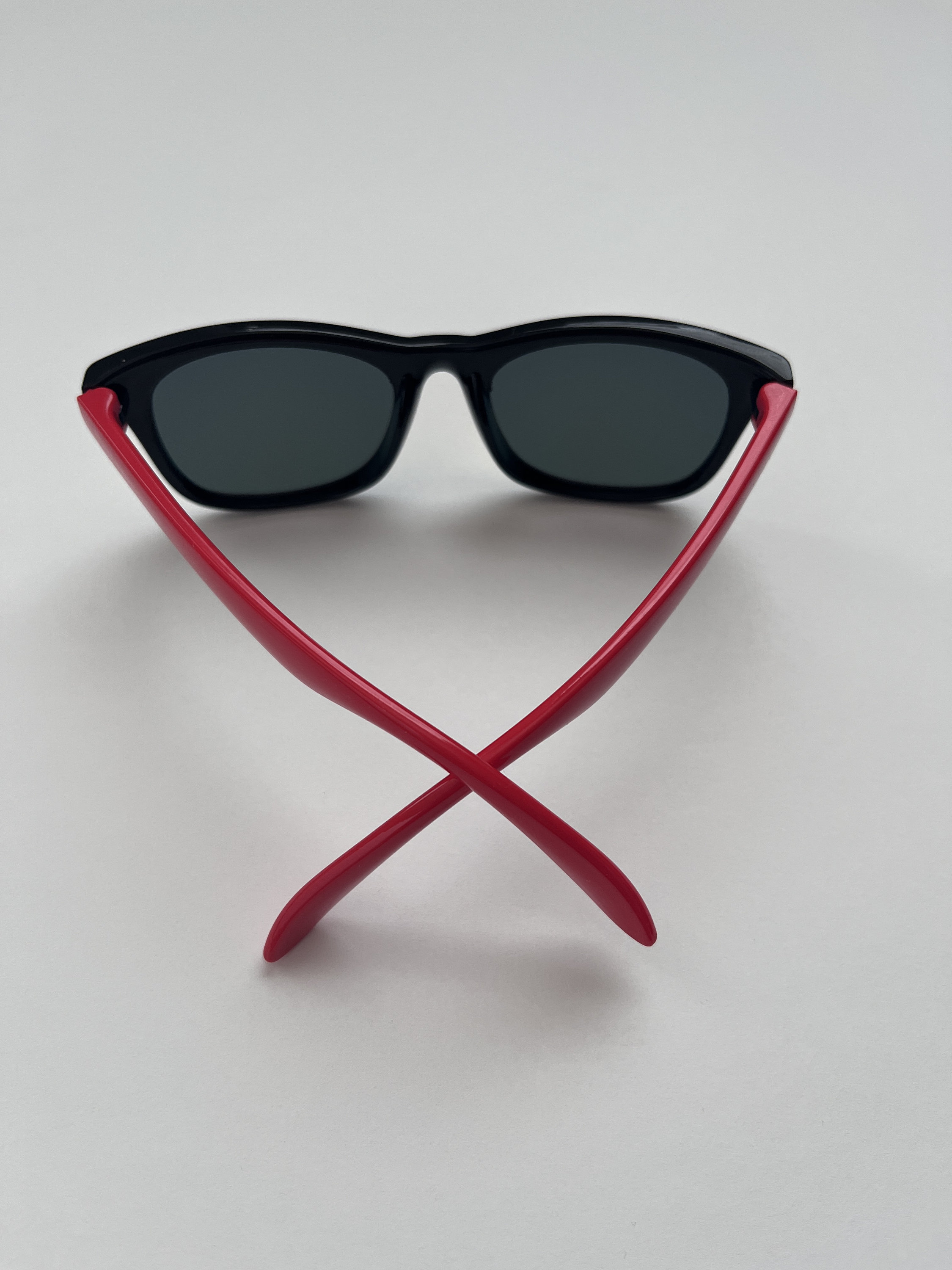 Black and Red Ray-ban Design Kids Sunglasses - Etsy