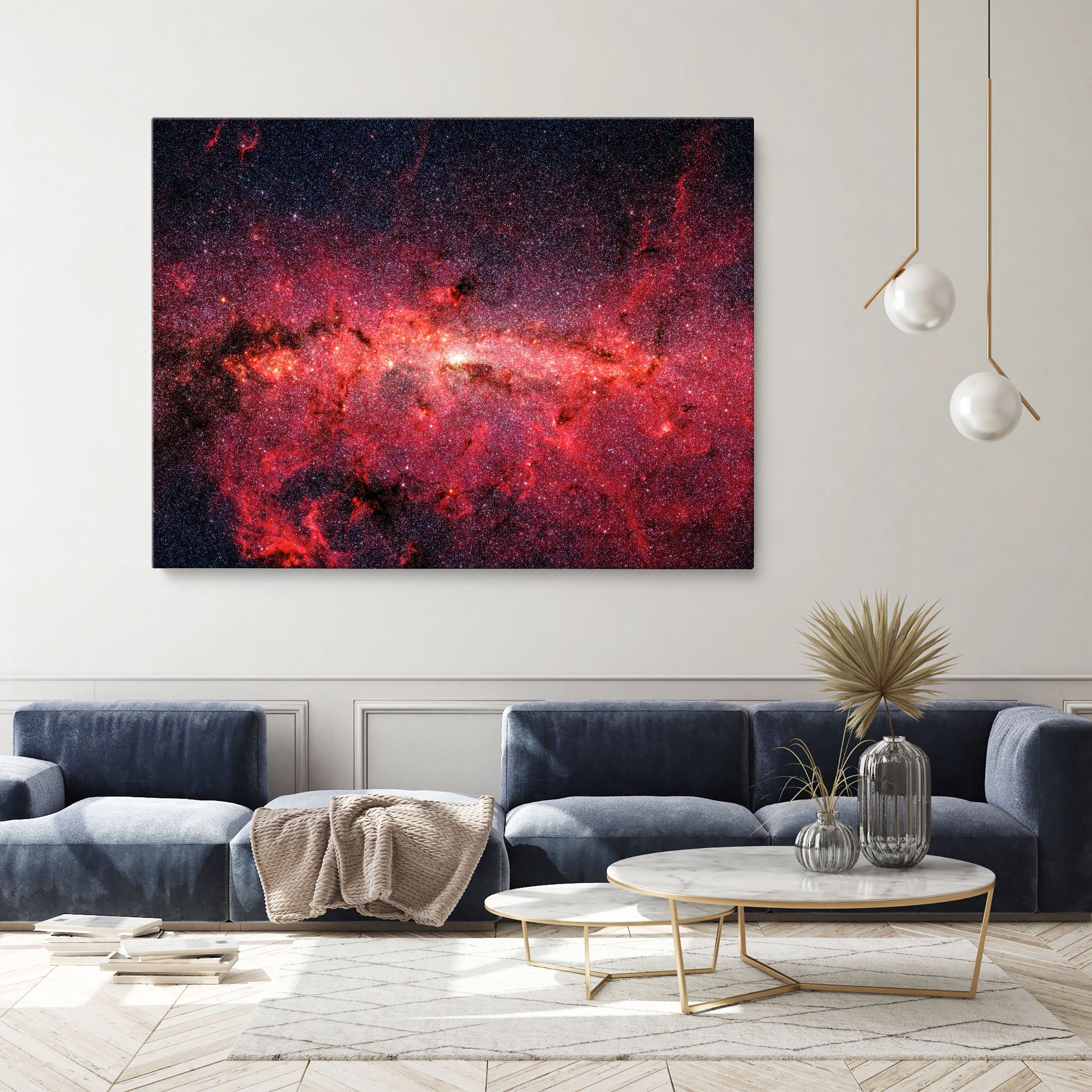 Galaxy Canvas Wall Art Milky Way Galaxy Space Canvas Nasa - Etsy