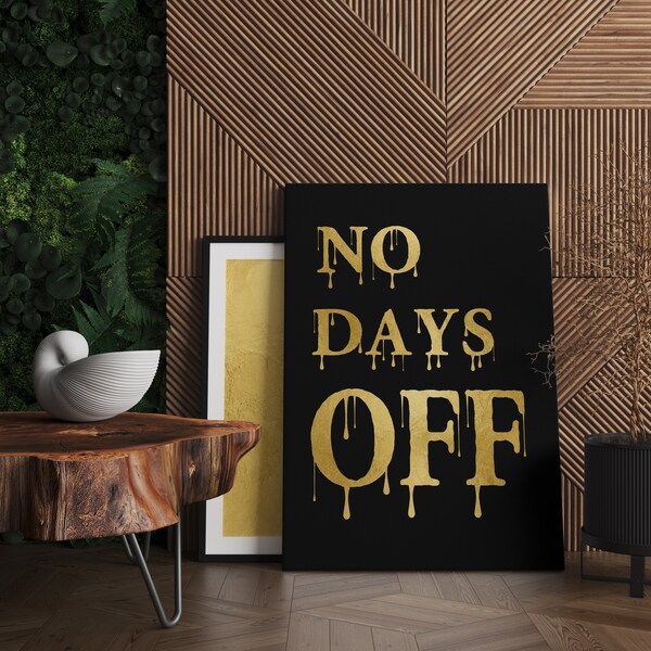 No Days Off - Etsy