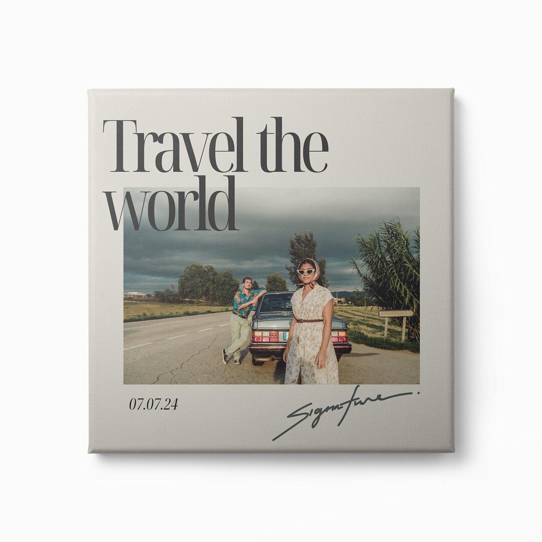 Custom Album Cover Print Your Album Cover Print on Canvas or Paper ...