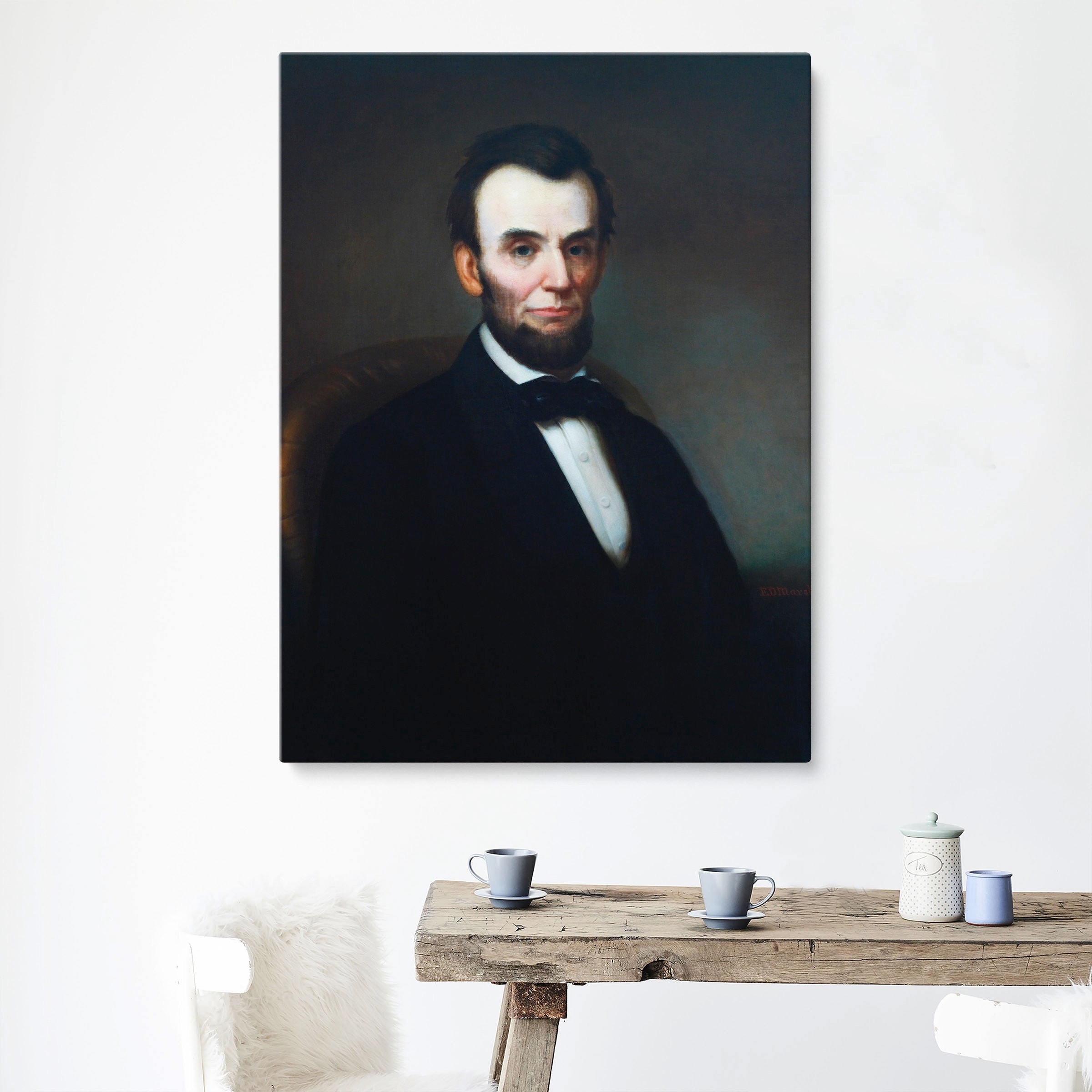 Abraham Lincoln Print, Lincoln Portrait, American President Wall Art ...