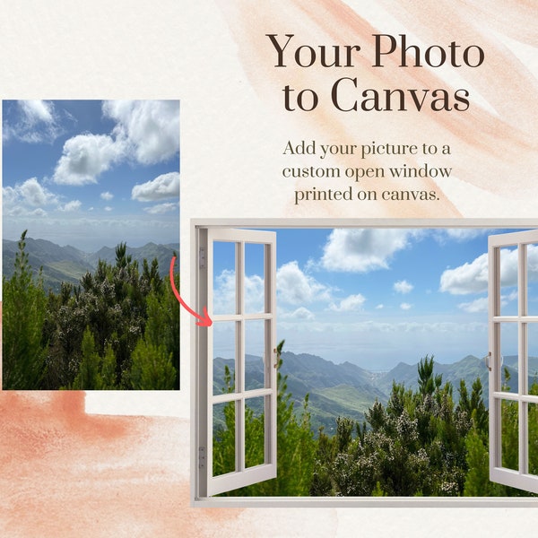 Fake Window Art - Etsy