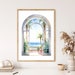 Beach Window Print, Beach House Decor Poster, Look From the Window ...