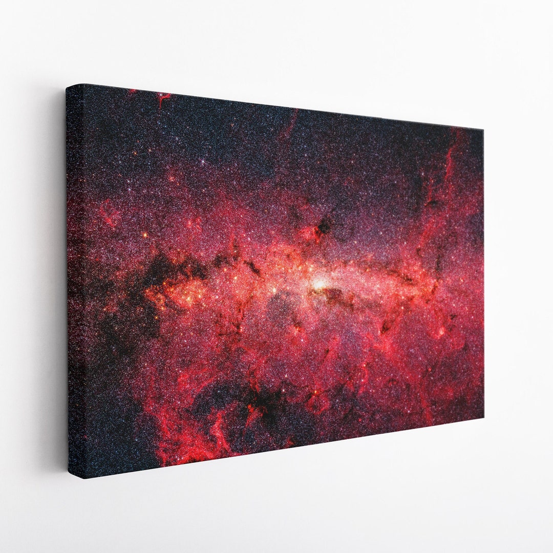 Galaxy Canvas Wall Art Milky Way Galaxy, Space Canvas, Nasa Print ...