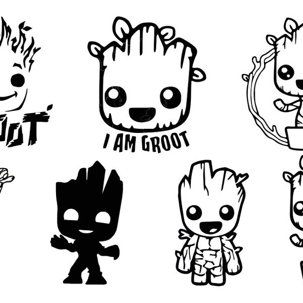 Groot Svg - Etsy