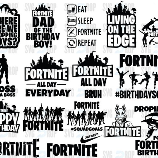Fortnight Svg - Etsy